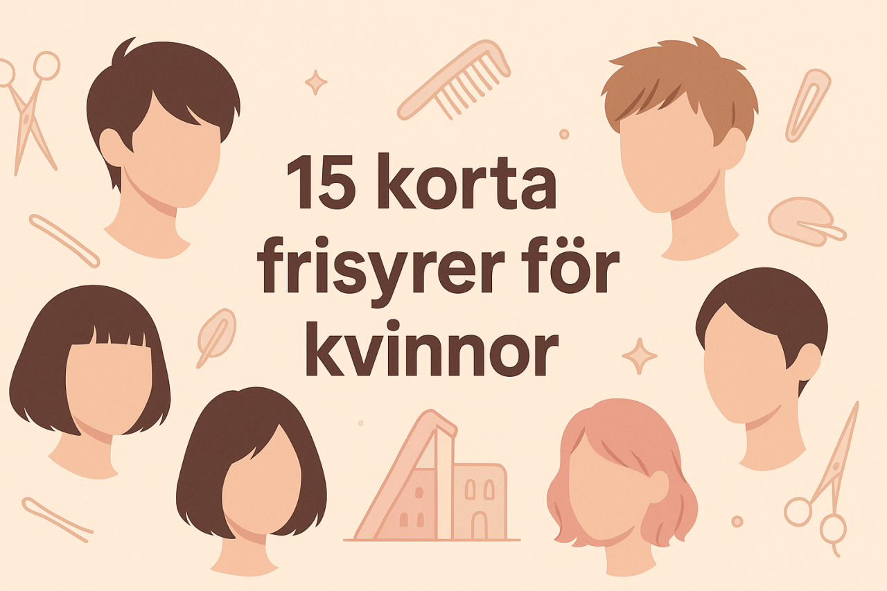 15 korta frisyrer för kvinnor – MinaCookies